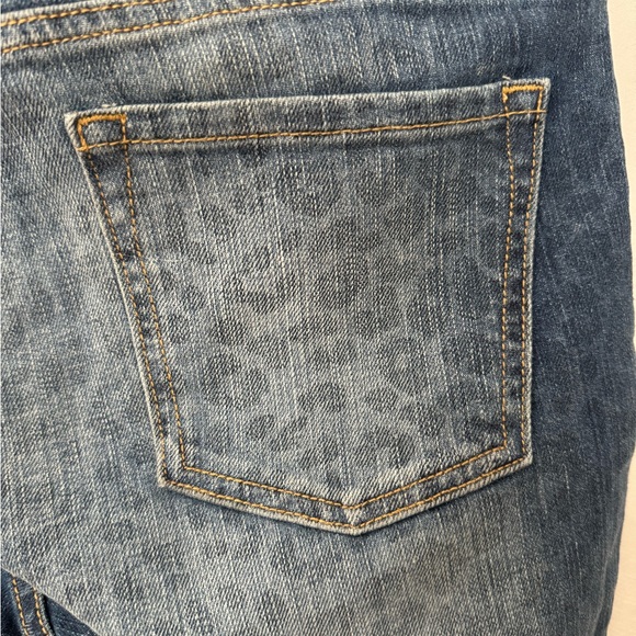GAP | Jeans | Gap Skinny Size 29 8 Faded Leopard Print Jeans | Poshmark